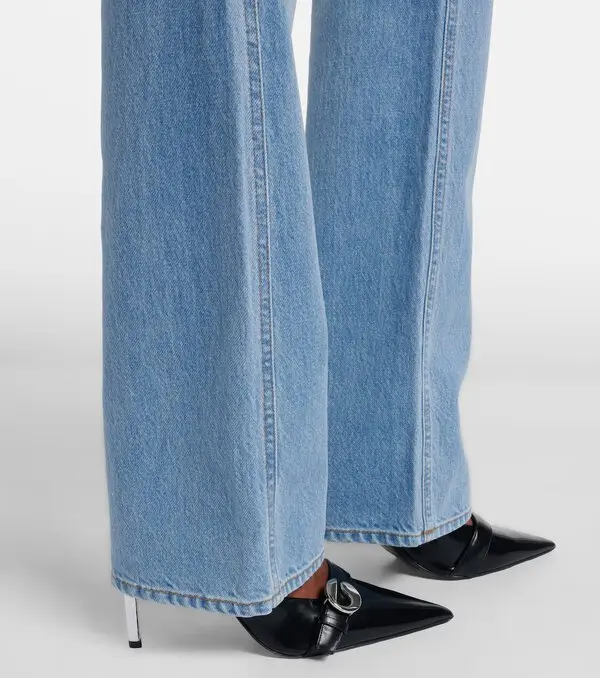 Coperni Spiral Wide-leg Jeans