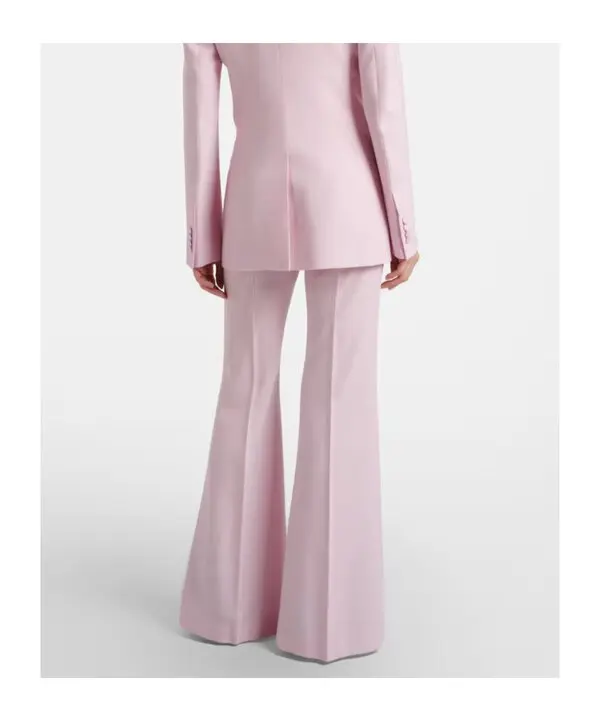 Gabriela Hearst Flared Trousers With Belt Loops