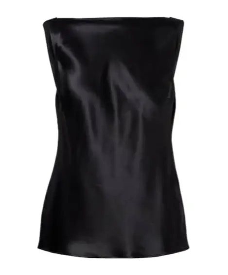 Nina Ricci Silk-blend Satin Top
