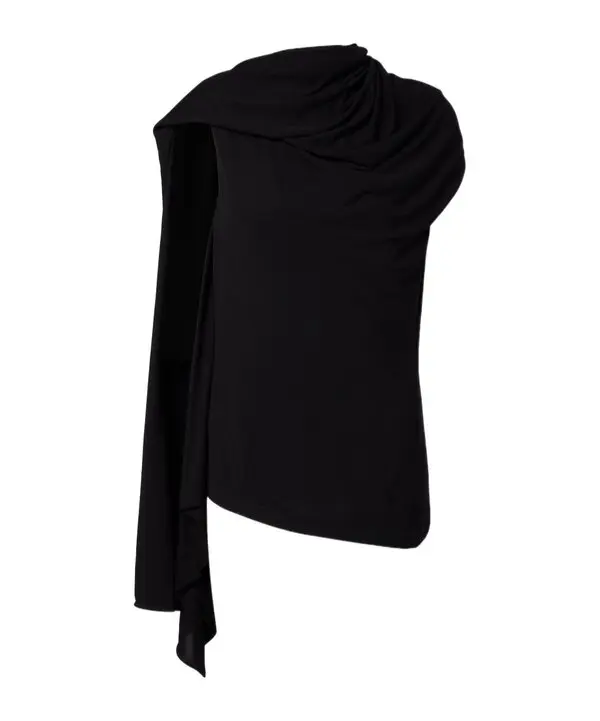 THE ROW Isadra Draped Jersey Top