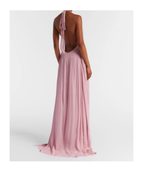 Blumarine Halterneck Gown - Pink