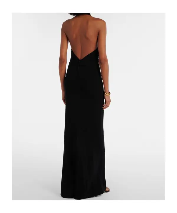 NILI LOTAN Lita Halter Neck Dress