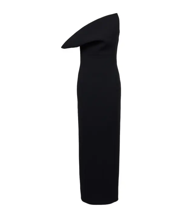 Khaite Catto Off-the-shoulder Dress - Black