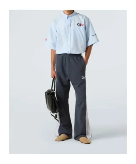 Balenciaga Oversized Cotton Poplin Shirt