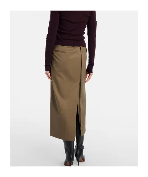 Victoria Beckham Slit Skirt
