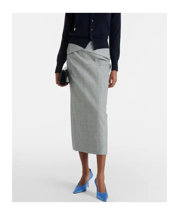 Victoria Beckham Slit Skirt