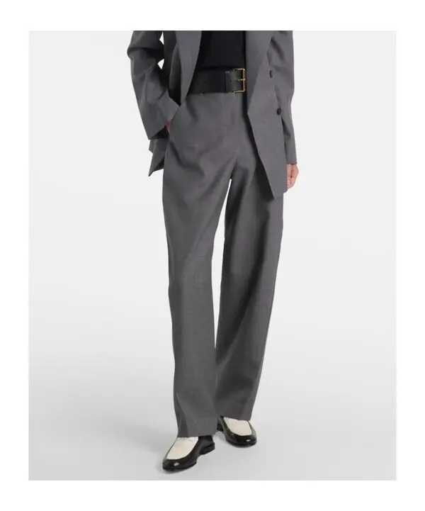 Givenchy Cocoon Wool Wide-leg Pants
