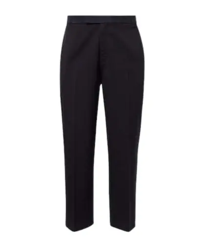 Thom Browne Cotton Twill Straight Pants