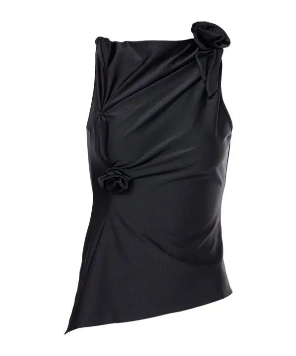 Coperni Flower Patch Asymmetric Vest