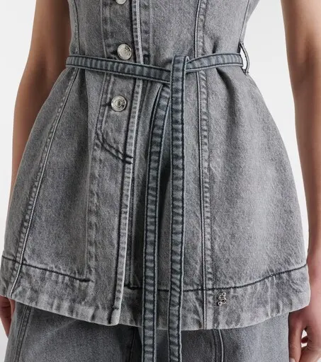 Sportmax Orli Denim Vest