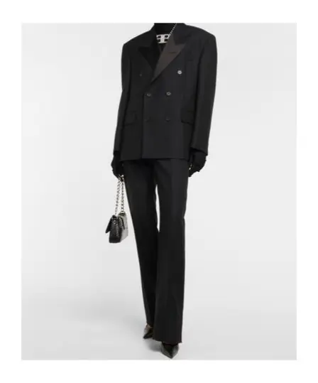Balenciaga High-rise Virgin Wool Pants