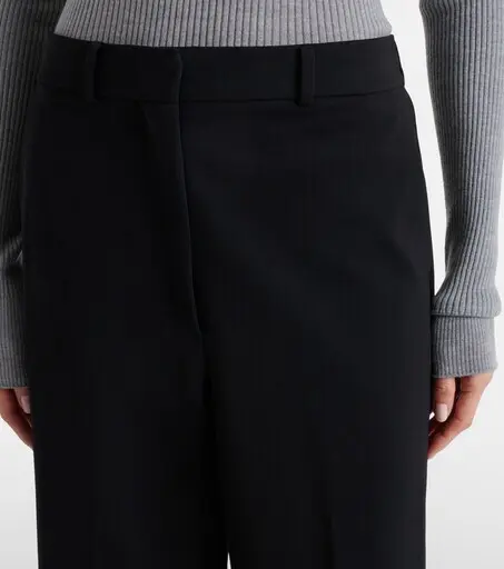 Sportmax Crêpe Wide-leg Pants