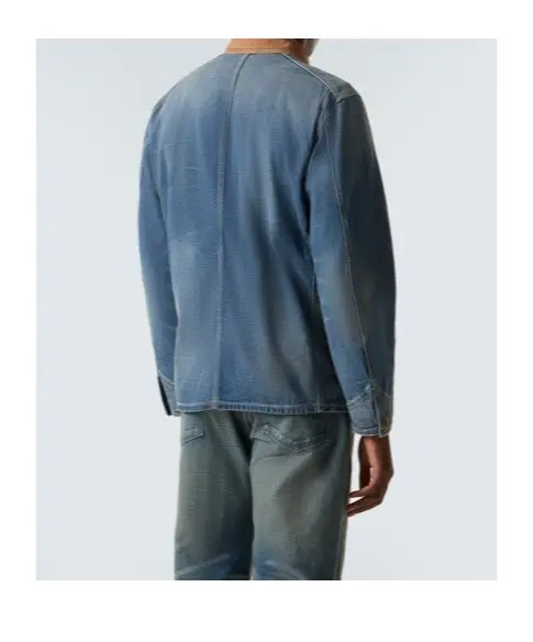 Ralph Lauren Stockton Corduroy-trimmed Denim Jacket