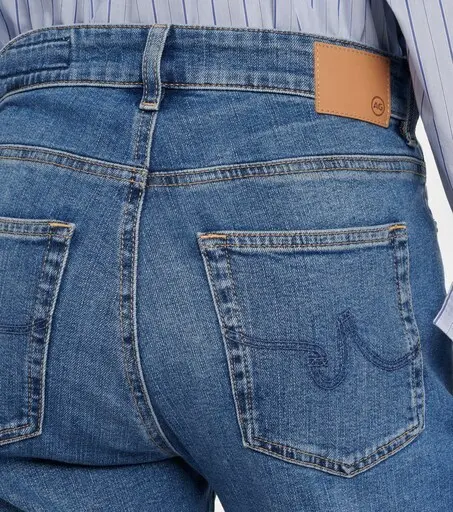 Ag American Cropped Slim Jeans