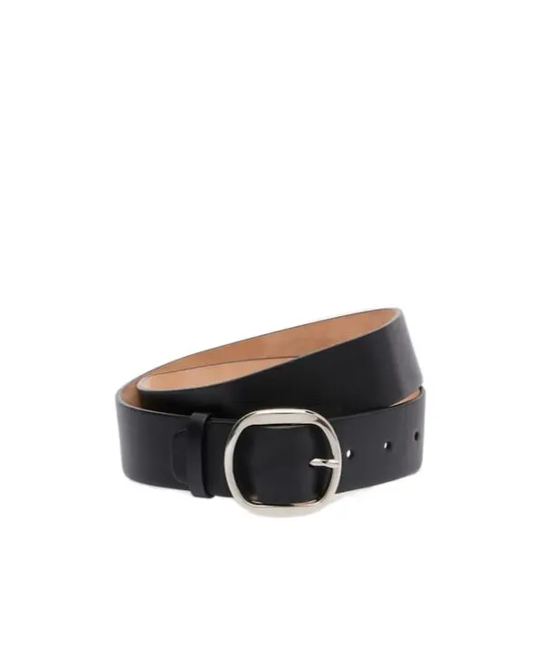 Gabriela Hearst Elster Leather Belt - Black