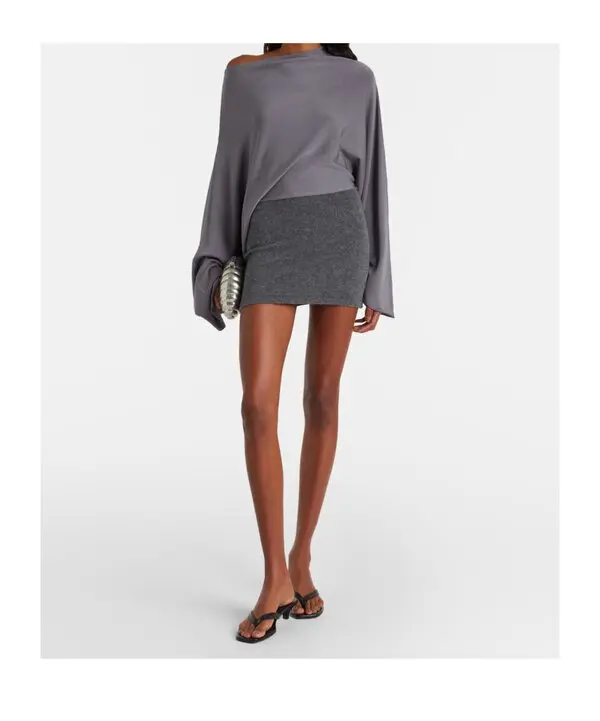 AYA MUSE One Shoulder Long Sleeve Dress