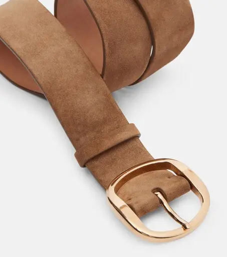 Gabriela Hearst Elster Suede Belt