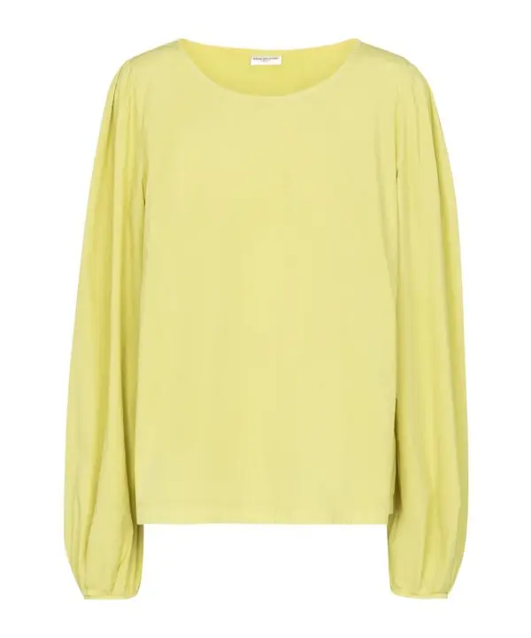 Dries Van Noten Long-sleeved Tops - Yellow