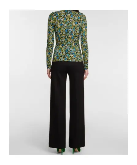 Victoria Beckham Floral Mockneck Top