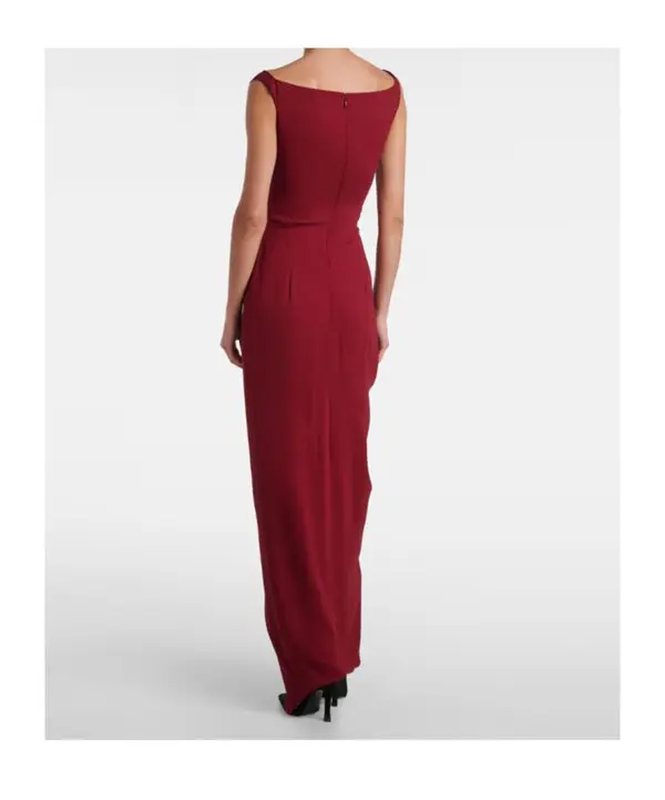 VIVIENNE WESTWOOD Draped Crepe Gown