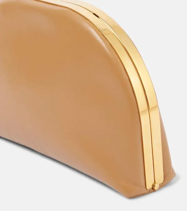 THE ROW Sylvia Leather Clutch
