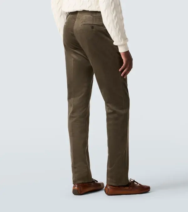 Ralph Lauren Cotton Corduroy Slim Pants