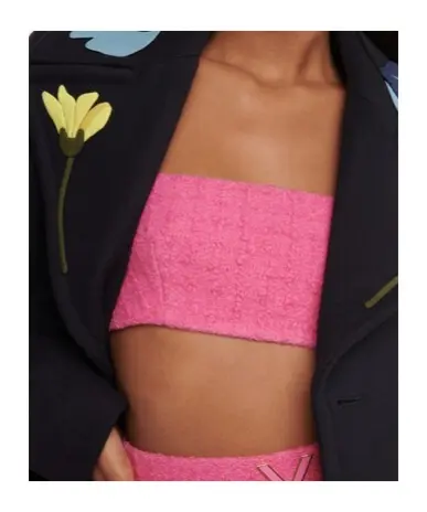 Valentino Garavani Tweed Bralette