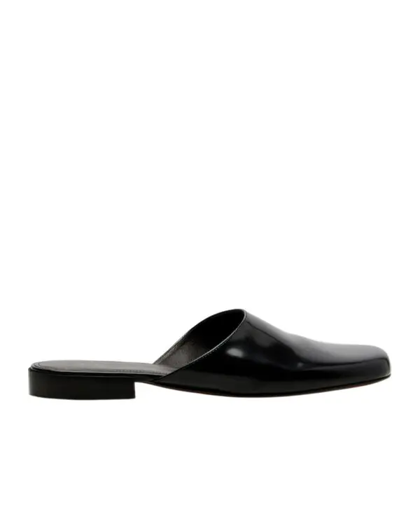 THE ROW Penelope Leather Mules