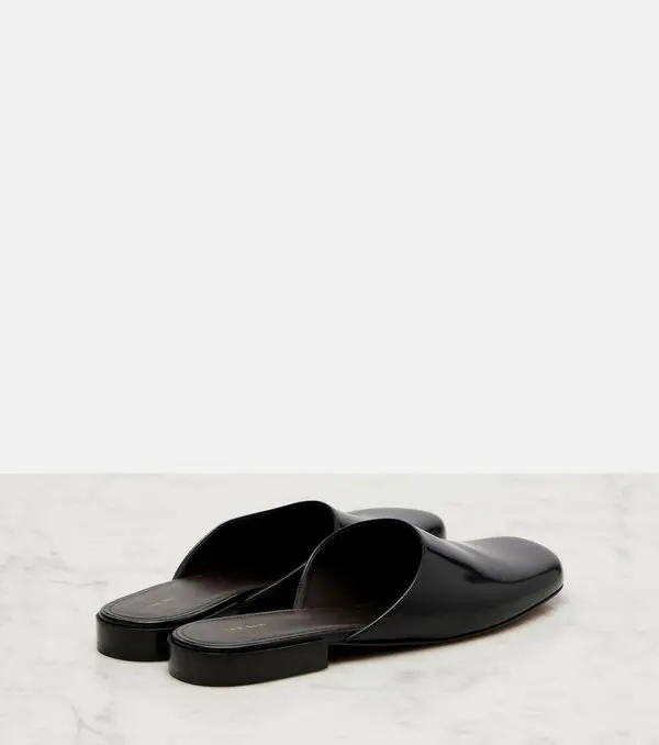 THE ROW Penelope Leather Mules