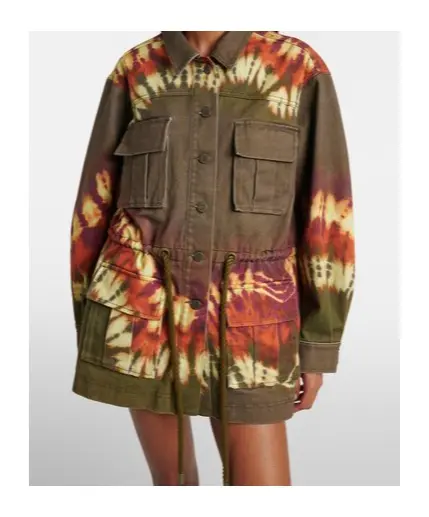 ALEMAIS Tie-dye Denim Jacket