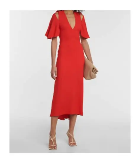 Victoria Beckham Cutout Midi Dress