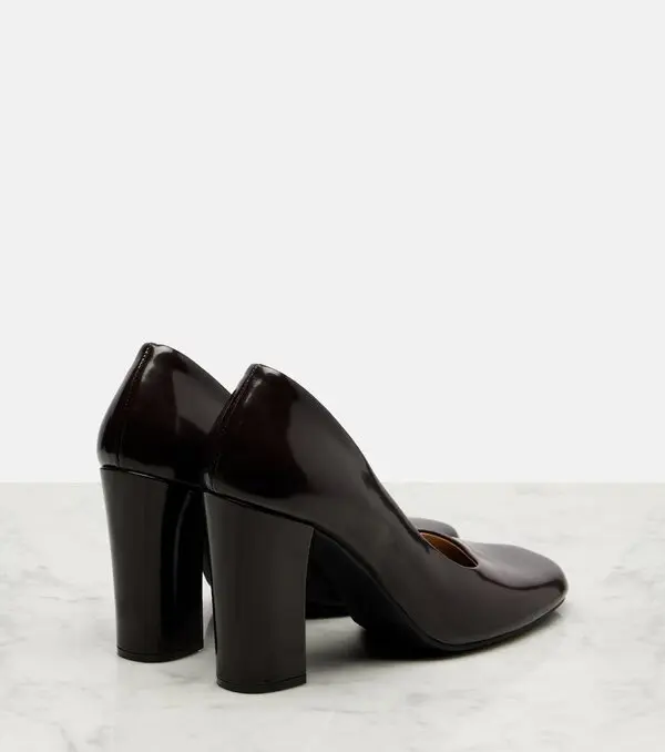 THE ROW Penelope Leather Pumps