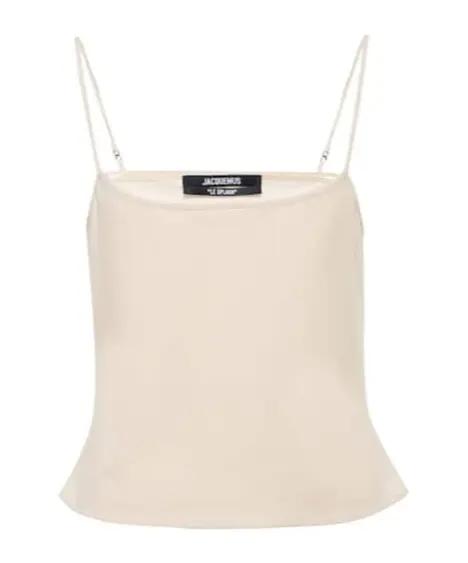 Jacquemus Le Haut Tangelo Wool-blend Tank Top