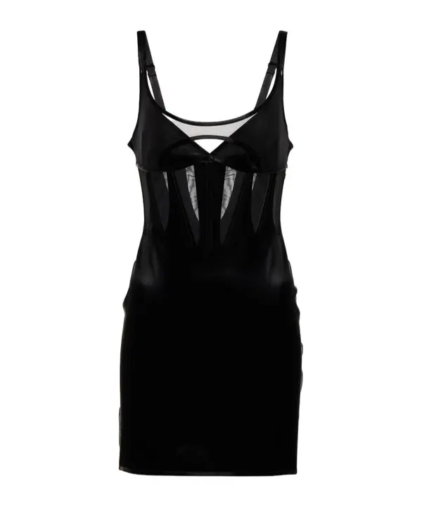 MUGLER Bustier Minidress