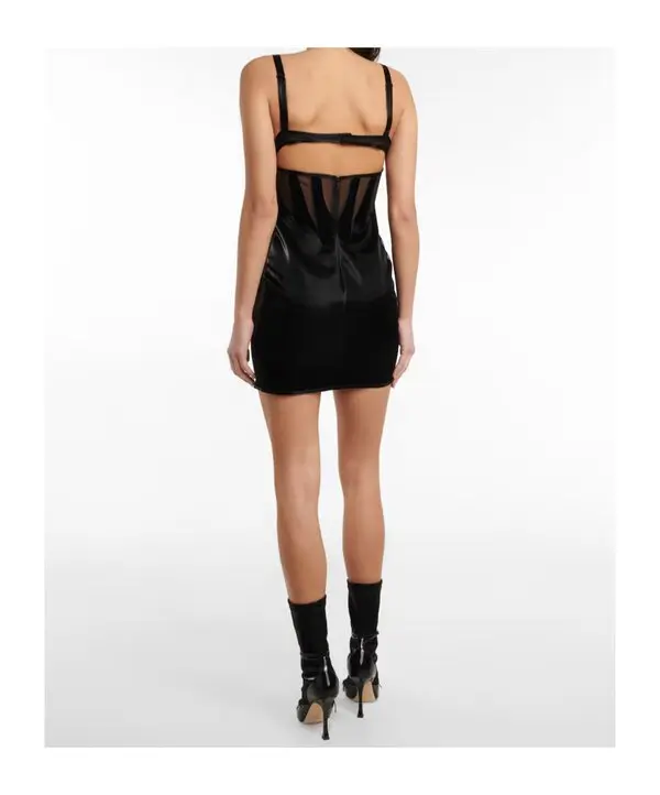 MUGLER Bustier Minidress