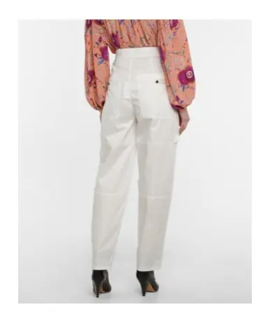 Isabel Marant Étoile High-rise Tapered Cotton Pants