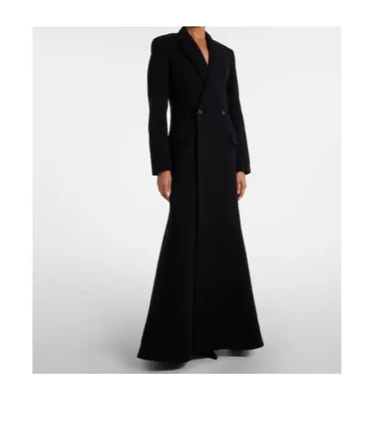 Balenciaga Double-breasted Wool Coat