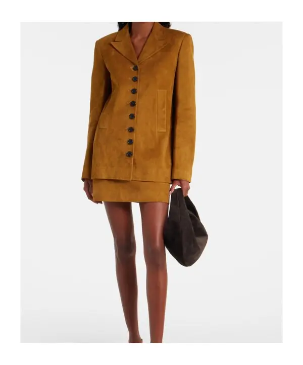 Khaite Saraphina Suede Jacket