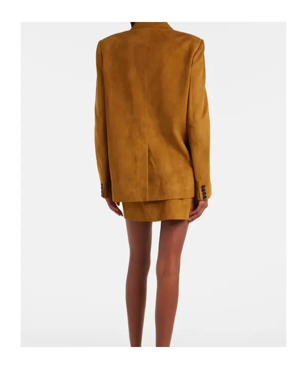 Khaite Saraphina Suede Jacket