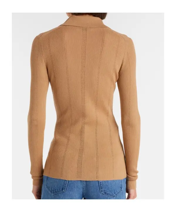 Gabriela Hearst Knitted Polo Shirt