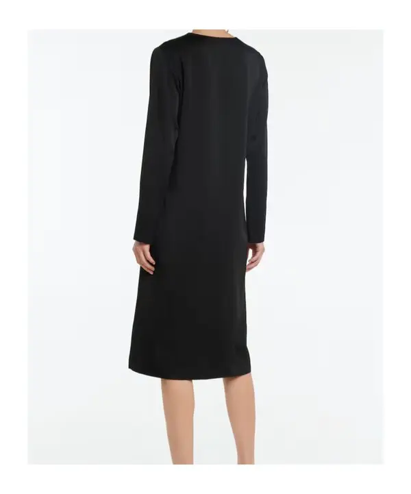 Dries Van Noten V-neck Long-sleeved Dress