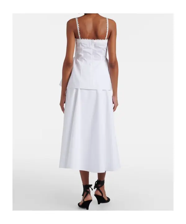 Jacquemus Cotton-blend Midi Skirt