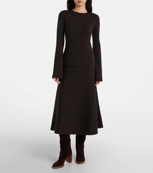 Gabriela Hearst Long Sleeve Top - Brown