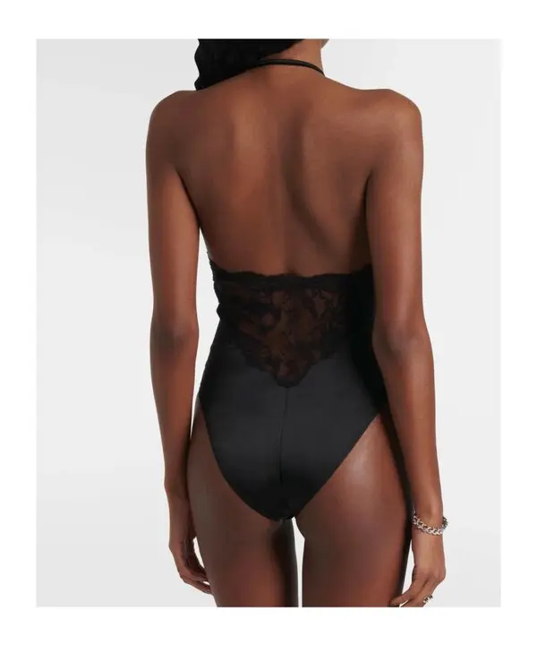 Givenchy Lace And Jersey Bodysuit