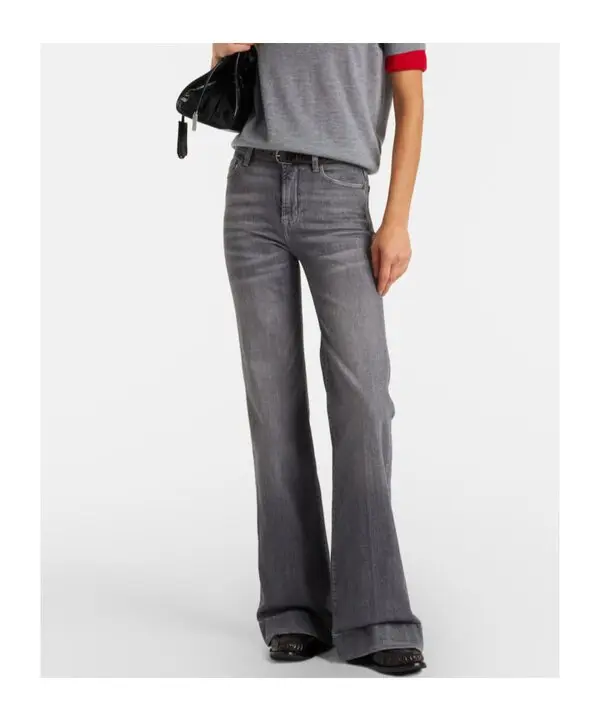 7 For All Mankind Modern Dojo High-rise Flared Jeans