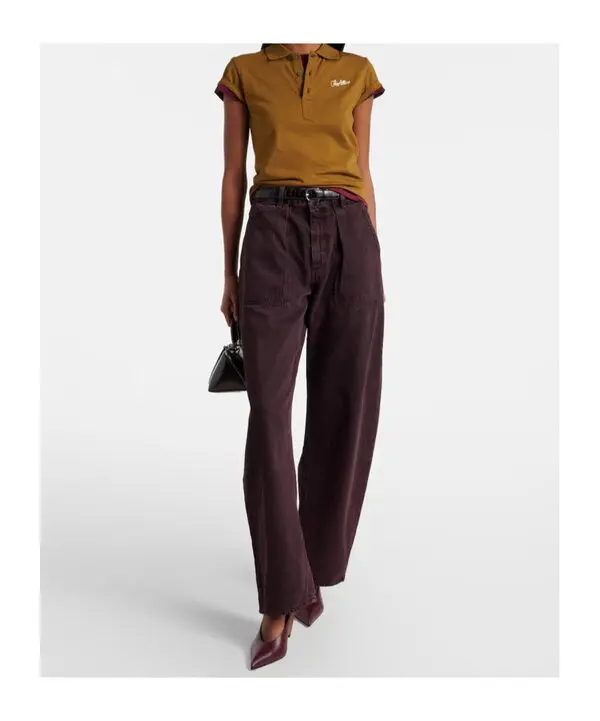 AGOLDE Sefton High-waisted Denim Trousers