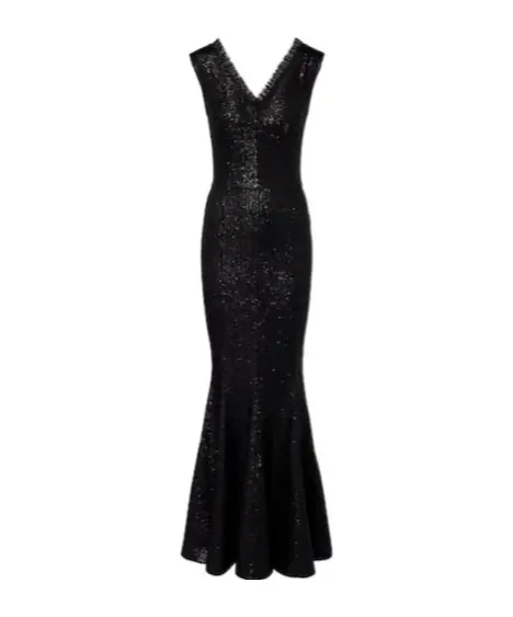 Norma Kamali Sequined Gown