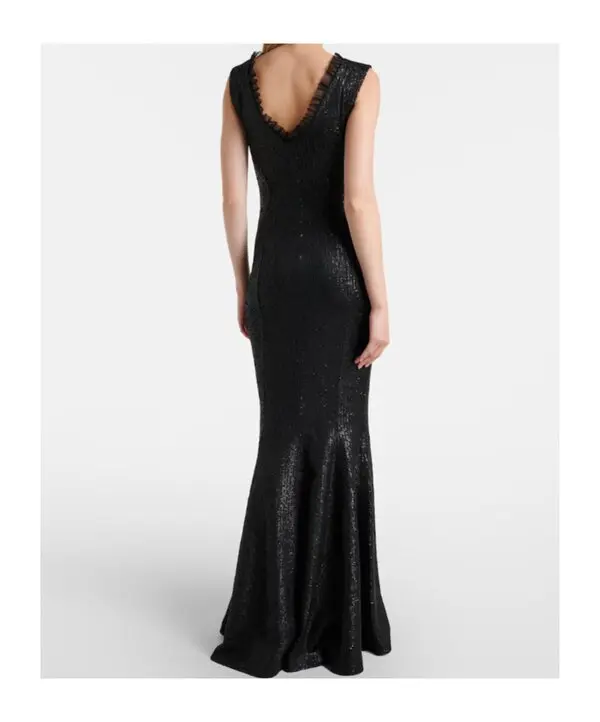 Norma Kamali Sequined Gown