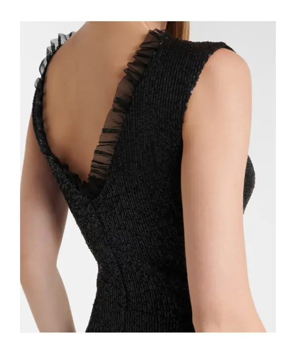 Norma Kamali Sequined Gown