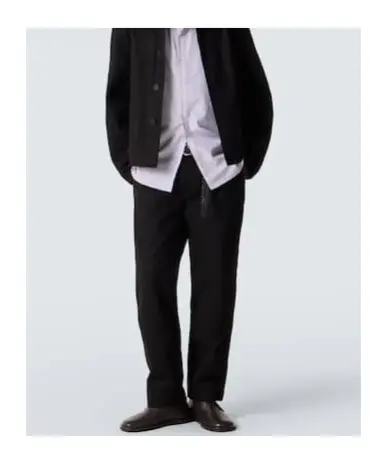 Studio Nicholson X Aaron Levine Denver Cotton Straight Pants